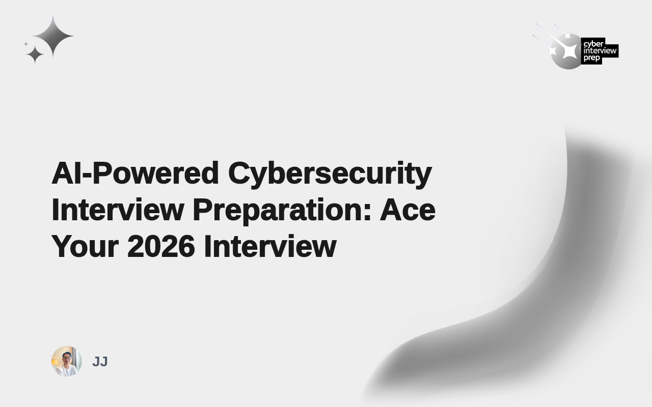 AI-Powered Cybersecurity Interview Preparation: Ace Your 2026 Interview