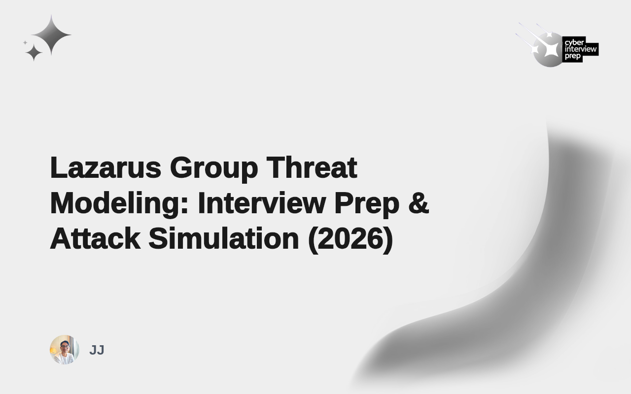 Lazarus Group Threat Modeling: Interview Prep & Attack Simulation (2026)